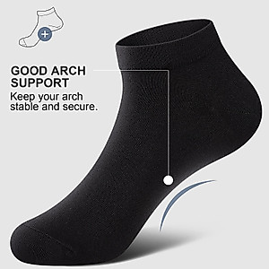 wernies No Show Men Socks, Low Cut Ankle Sock, Men Short Socks Casual Cotton Socks Size 6-10