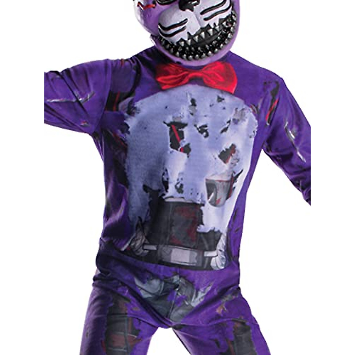 Rubie's Boy's Five Nights At Freddy's Nightmare Bonnie The Rabbit Costume, Large, Multicolor