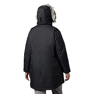 Columbia Women's Suttle Mountain Long Insulated Jacket, Black, XX-Large