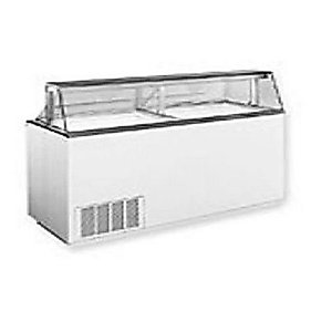 Global Refrigeration/Kelvinator Ice Cream Dipping Cabinet W/ Straight Front 26 Cft 87" Length Model Kdc87