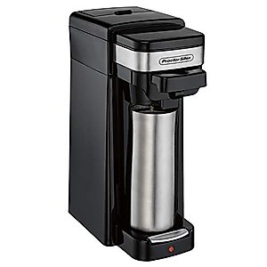 Proctor Silex Single Serve Coffee Maker, Compatible with K-Cup Pods or Grounds, Fits a Travel Mug (49969), 14 ounces