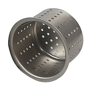 Talea SUS304 Stainless Steel Deep Sink Strainer Inner Basket QS197C010 Replacement For Kitchen Drainer