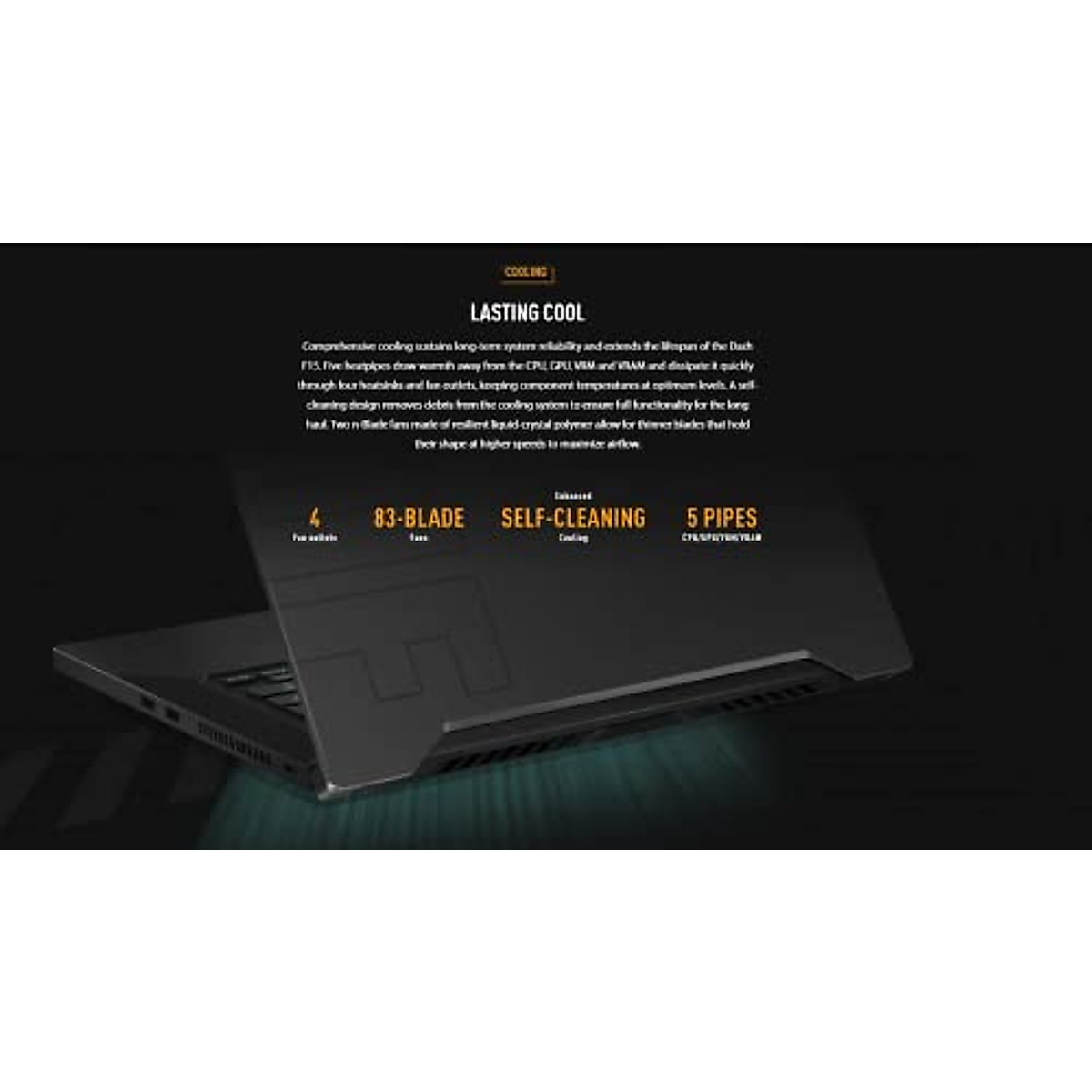 Newest ASUS TUF Dash F15 Ultra Slim 15.6" Gaming Laptop, 144Hz FHD, Intel i7-11370H(Up to 4.8GHz), NVIDIA Geforce RTX 3050 Ti, 16GB DDR4 RAM, 1TB NVMe SSD, Thunderbolt 4, WiFi 6, Windows 10
