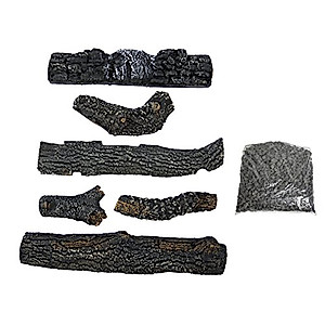 Pleasant Hearth VFL2-SO18DT 18" Southern Oak Vent Free Gas Log Set 30,000 BTU's