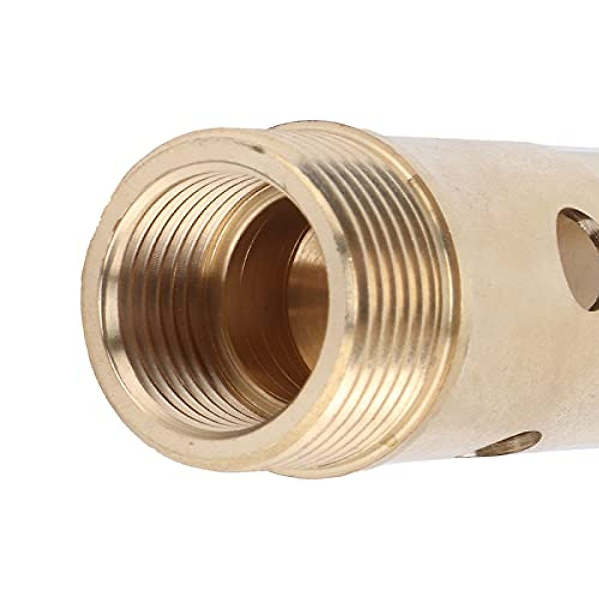 Brass Bubbling Fountain Nozzle, G1/2 Female Thread G3/4 Male Thread Spray Head Pond Sprinkler for Garden Pond Amusement Parks Library