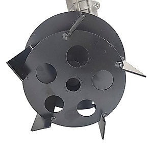 BREVELTION Portable Cement Sand and Gravel Feed Mixer 220V for Mixing Cement Concrete Sand Lime Feed Soil 2400W