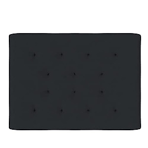 DHP Trule 8-Inch Spring Coil Futon Mattress, Microfiber, Full, Blue Gray