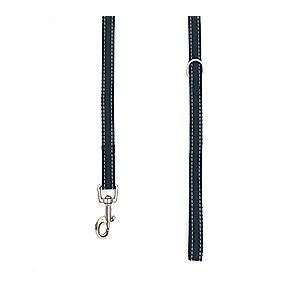 SUNNQ Reflective Dog Leash for Small Dogs, 6 FT (5/8 inch X 6FT, Black)
