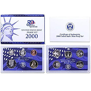 2000 S United States Mint Proof Set Proof