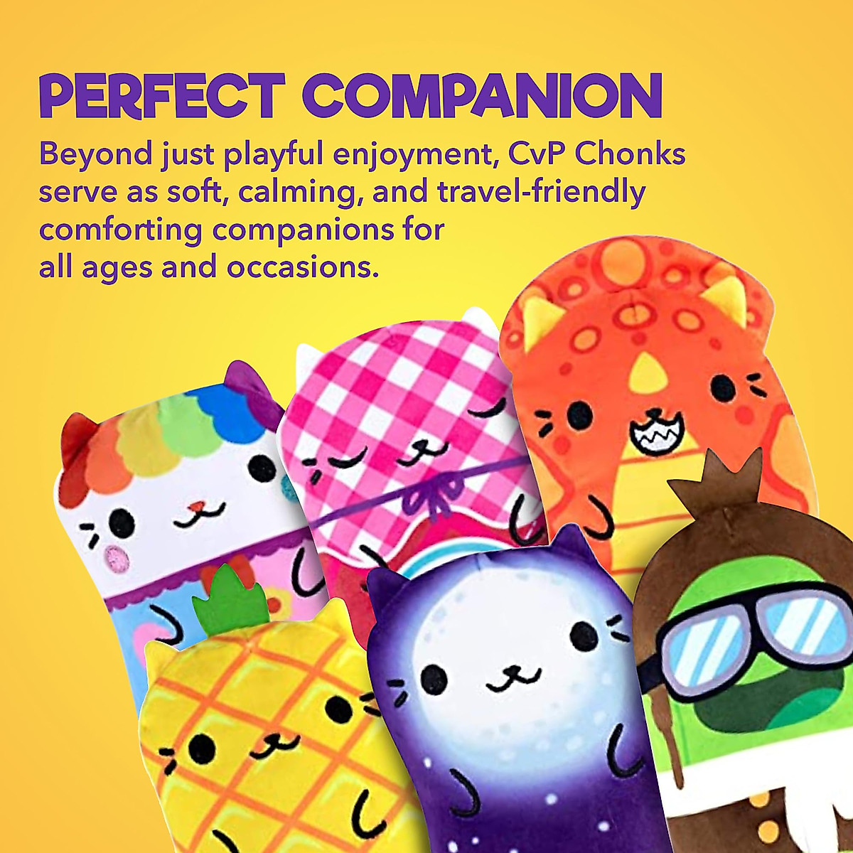 Cats vs Pickles 1pc Mystery Bags Wave 6 inch CvP Chonk Bean Filled Plushies