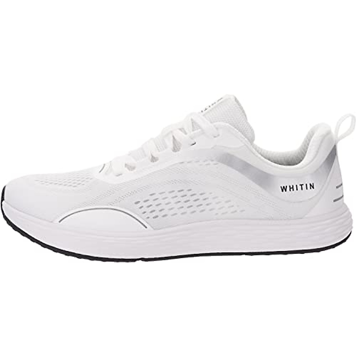 Mens Zero Drop Wide Width Toe Box Road Running Shoes Size 13 Lightweight Tennis Athletic Sports Walking Logging Hiking Workout Gym Male White 47