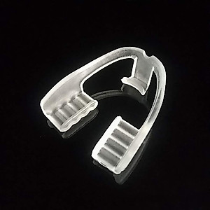 Food Grade Bruxism Splint Sleeping Aid Tool Dental Mouth Guard Teeth Brace Dental Health Tooth Protector Oral Care(Transparent)