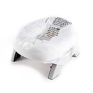 Summer My Travel Potty Deluxe - 2-in-1 Foldable Travel Potty for Toddlers Can Be Used as a Standalone Potty or as a Potty Ring for Adult Toilet w/Integrated Handles, Includes 12 Disposable Waste Bags