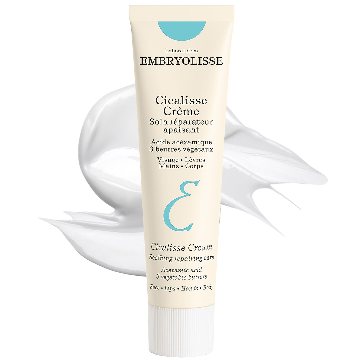 Embryolisse Cicalisse Face Cream. Moisturizer with Hyaluronic Acid that Accelerates Skin's Restoration Process - Daily Skin Care for Face, Body and Lips, All Skin Types - 1.35 Fl Oz