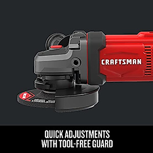 CRAFTSMAN V20* Angle Grinder, Small, 4-1/2-Inch, Tool Only (CMCG400B)
