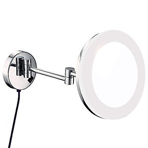 FQYYDD Illuminated Makeup Mirror Wall Hanging Bright Light Makeup Mirror With Led Lights And Zoomed In