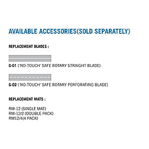 CARL 12 inch-Green Friendly, Professional Rotary Paper Trimmer, 12-inch, 15 Sheet Cutting Capacity, Black and Silver