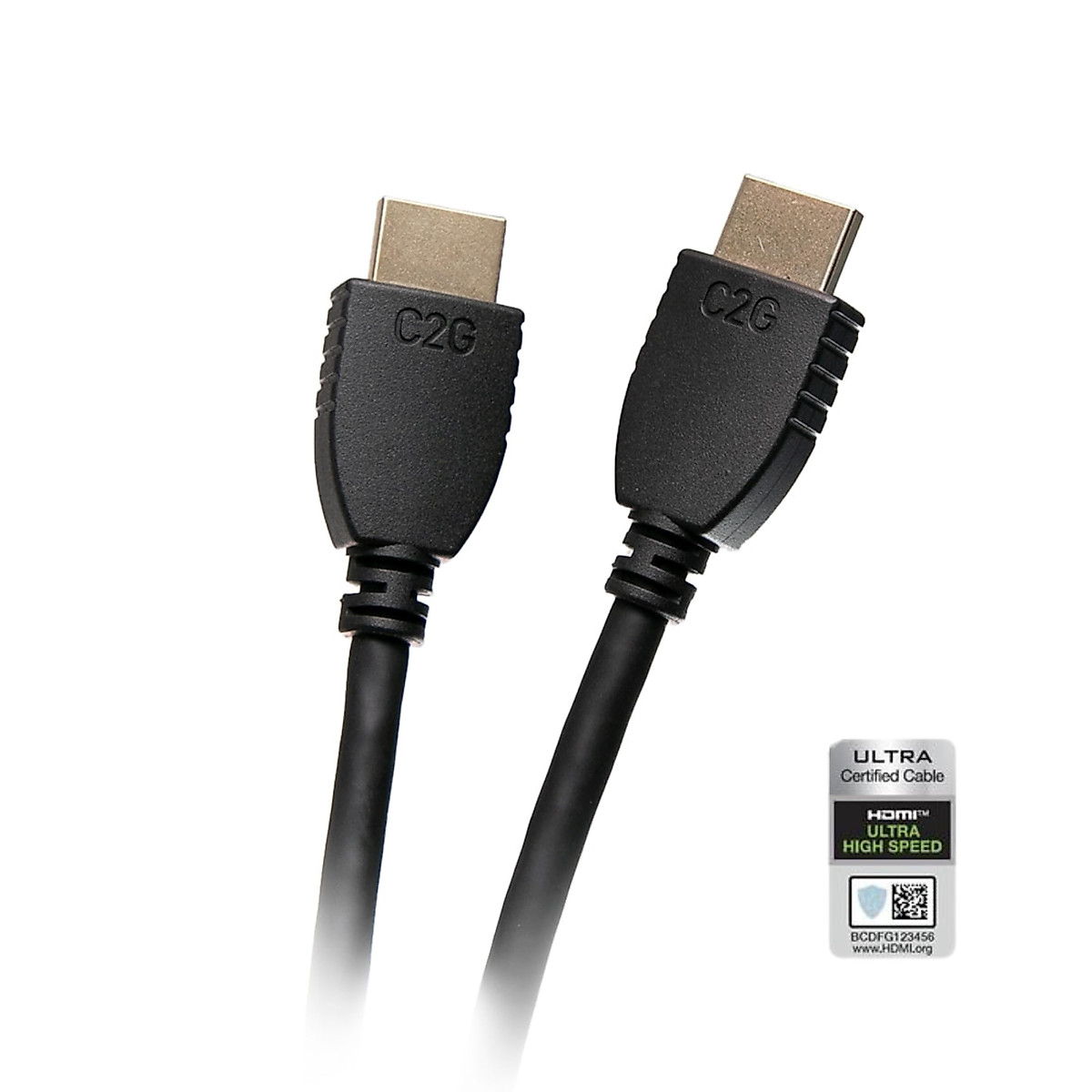 C2G Legrand Ethernet Cable, 4k High Speed HDMI Cable, Black In Wall HDMI Cable, 60 hz HDMI Cable, 4 Foot HDMI Cable, 1 Count, C2G 50608