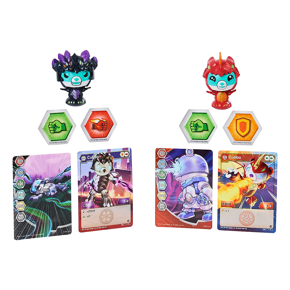 Bakugan, Cubbo Legendary Battles Pack, Geogan Rising Transforming Collectible Action Figures, Toys for Kids Boys Ages 6 and Up