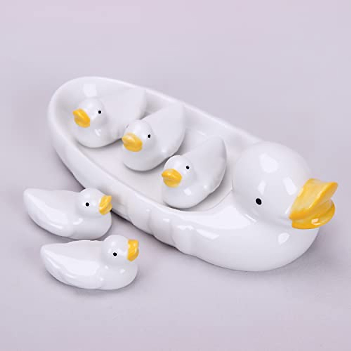 GK-O Japanese Chopstick Rest Duck Spoon Fork Holder Rack Stand Kitchen Flatware