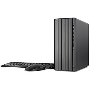 HP 2024 Newest Envy Desktop, Intel Core i5-13400, 16GB DDR4 RAM, 512GB SSD + 1TB HDD, Windows 11 Professional, Black