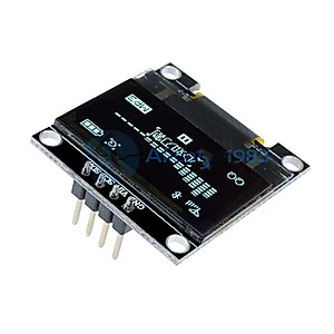 0.96" I2C IIC Serial 128X64 White OLED LCD LED Display Module for Arduino