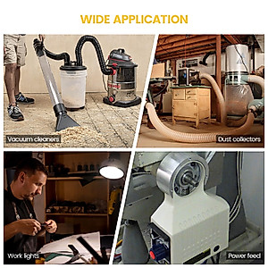 Dust Collector Remote Switch, Ortis 120V Wireless Remote Switch for Dust Collector, 328FT Wireless Range (Battery Included), Heavy Duty Design, Save Your Time and Energy, Enhance Your Work Safety