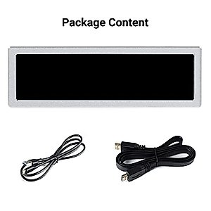 waveshare 8.8inch Side Monitor Compatible with Raspberry Pi 5/4B/3B+/3A+/2B/B+/A+/Zero/Zero W/WH/Zero 2W CM3+/4 480×1920 Resolution HDMI IPS HiFi Speaker Supports Jetson Nano/Windows