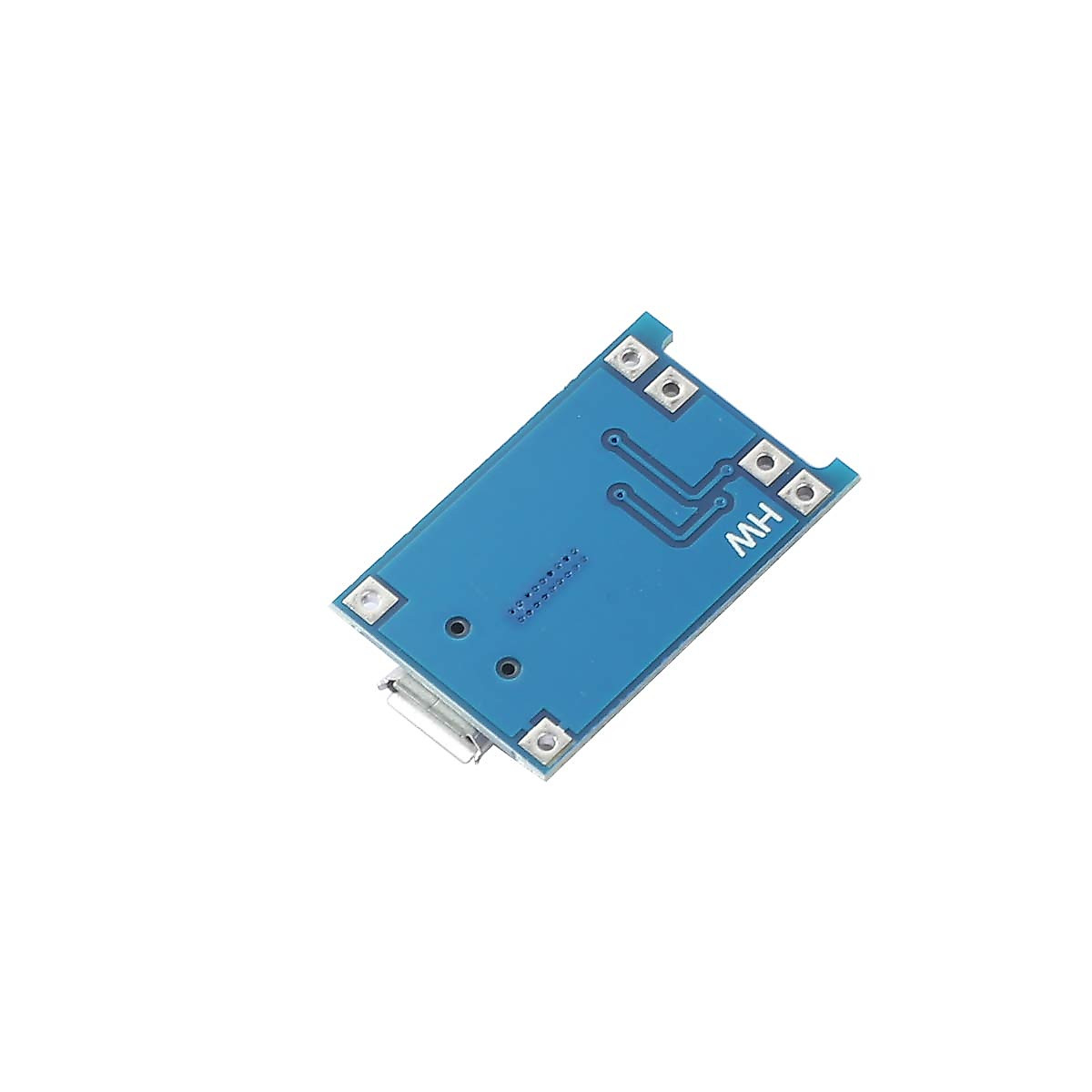 DEVMO 5pcs TP4056 Charging Module 5V Micro USB 1A 18650 Lithium Charging Board with Protection Charger Module with Dual Protection Function