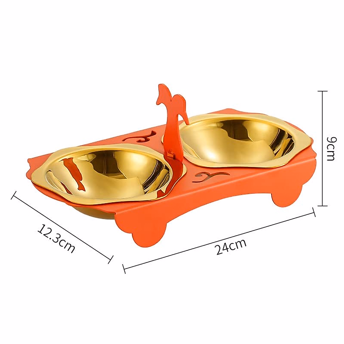 YFZMD Ktv Table Supplies Full Set of Fruit Plate Ice Bucket Microphone Holder Toothpick Cup Tissue Box Stainless Steel