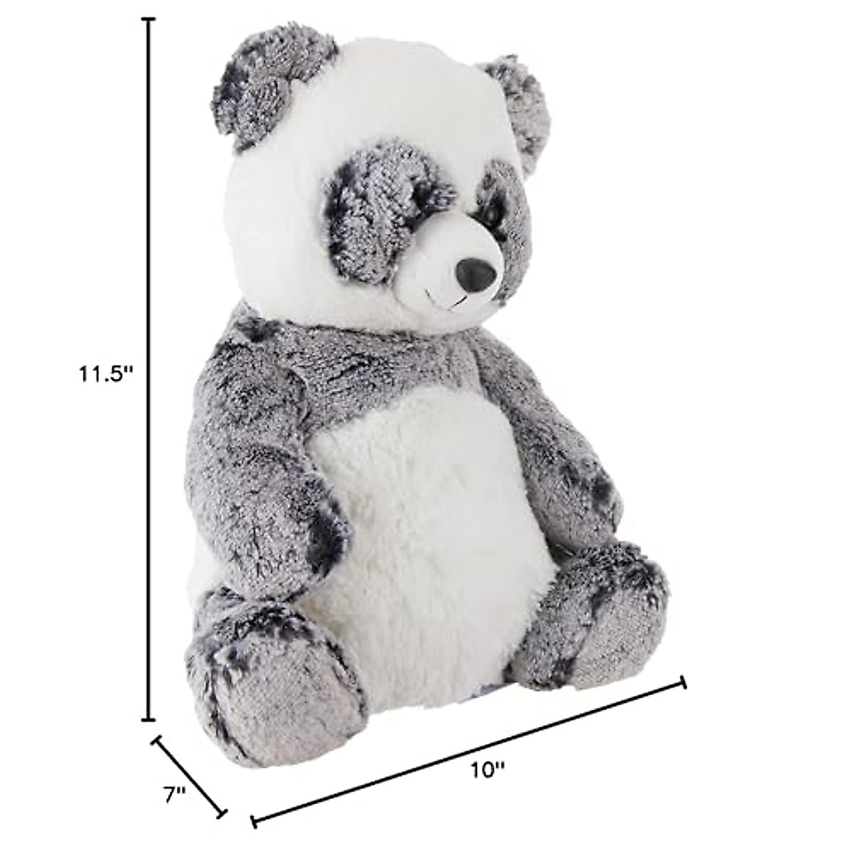 Aurora® Snuggly Sweet & Softer™ Ping Panda™ Stuffed Animal - Comforting Companion - Imaginative Play - White 12 Inches