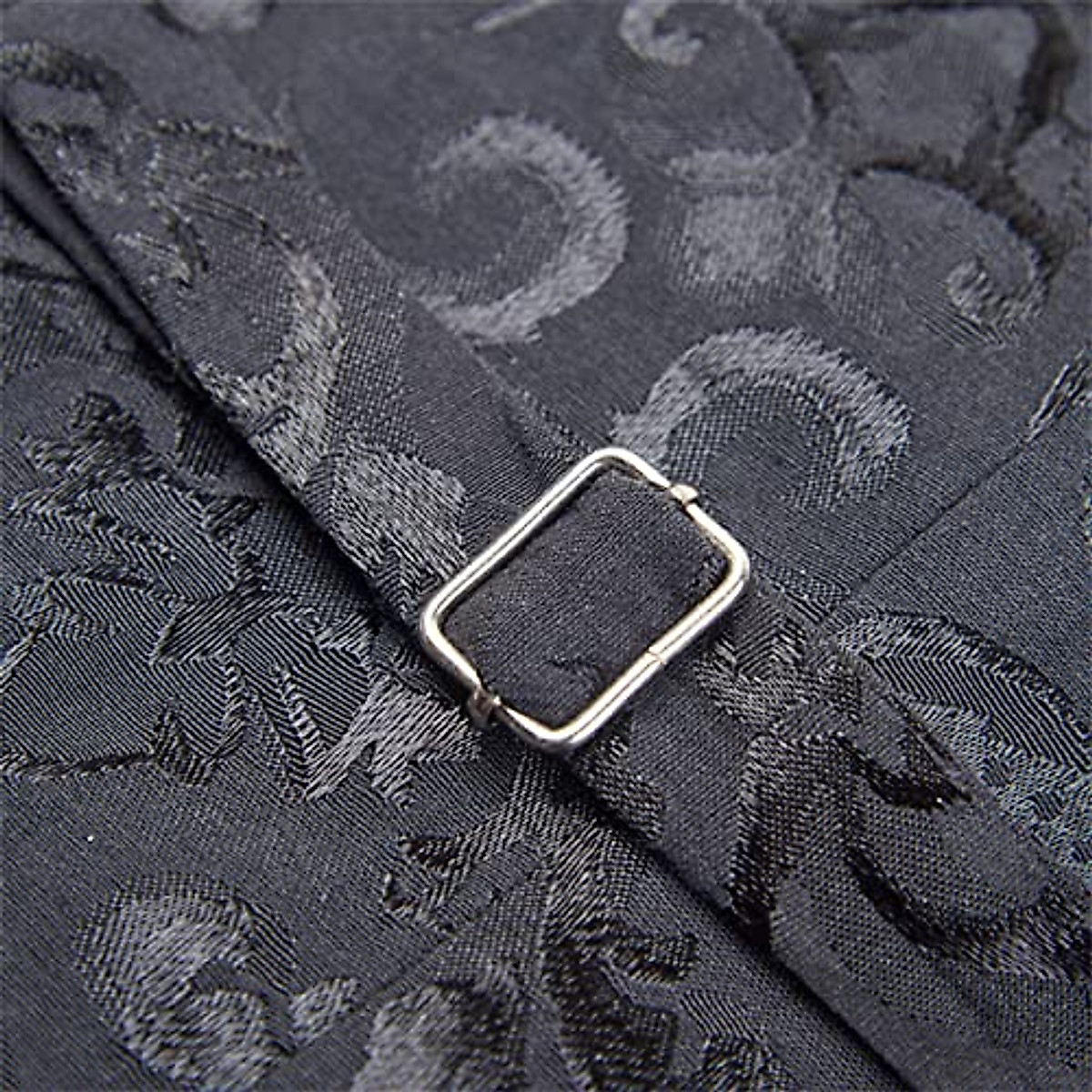 Men Shiny Sequins Suit Jacket One Button Notched Lapel Party Sport Coat Gold Sequin Stylish Slim Tux Dress Blazer (Black,3X-Large)