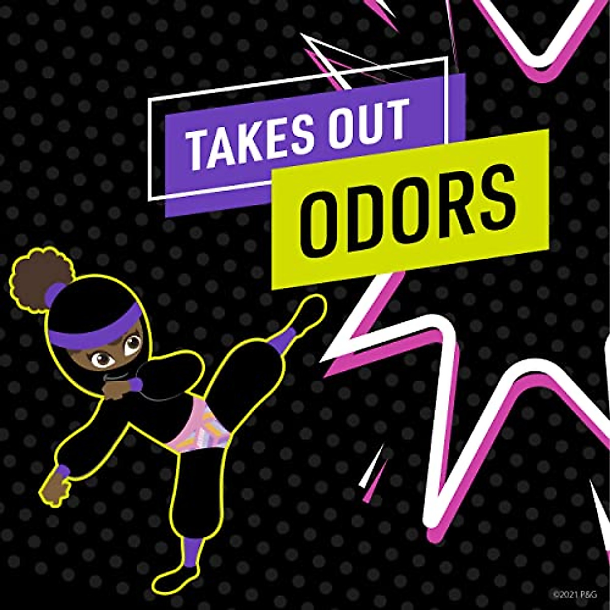 Pampers Ninjamas Nighttime Bedwetting Underwear Girls Size S/M (38-65 lbs) 44 Count (Packaging & Prints May Vary)