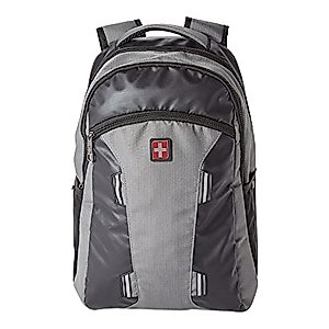 Premium Reflective Backpack with Adjustable Straps (Black, 11.5”W x 18”H x 7.5”D)