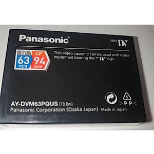 Camcorder DV Tape Compatible with Sony DCR-HC32 Camcorder DV Tape 60 Minutes Mini DV Video Cassette - Replacement by Panasonic