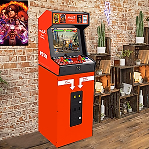 UNICO MVSX Arcade and Base, Pre-Loaded 50 SNK Official Genuine Retro Games, Support Two Players Fight Together by 2 Joysticks