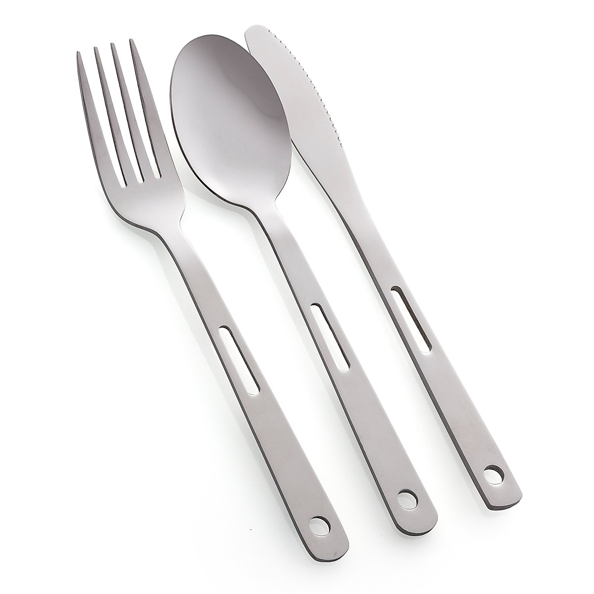 Unique Complete Messware Kit Polished Stainless Steel Dishes Set| Tableware| Dinnerware| Camping| Includes - Cups | Plates| Bowls| Cutlery| Comes in Mesh Bags (Single Person Green)