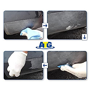 ATG Bumper Repair Kit I Car Scratch Repair I Plastic Scratch Remover I Plastic Restorer I Scratch Remover I Plastic Bumper Scratch Repair Kit I Car Black Plastic Restorer I Black Dye Included