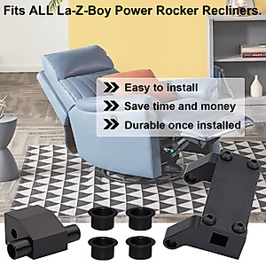 Recliner Replacement Parts for Lazy Boy Metal Drive Toggle and Clevis Mount Compatible with La-z-boy Power Recliner Replacement Parts Replace for Lazyboy Electric Recliner Parts