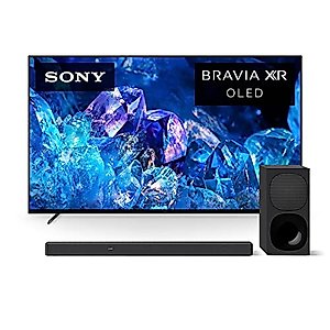 Sony 55 Inch 4K Ultra HD TV A80K Series: BRAVIA XR OLED Smart Google TV, XR55A80K- 2022 Model w/HT-G700: 3.1CH Dolby Atmos/DTS:X Soundbar with Bluetooth Technology