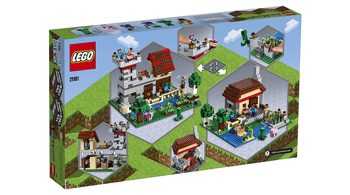 LEGO Minecraft The Crafting Box 3.0 - Build Your Adventure