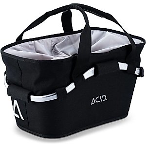 Basil Classic Carry All Rear Basket, Black, 22 Litre