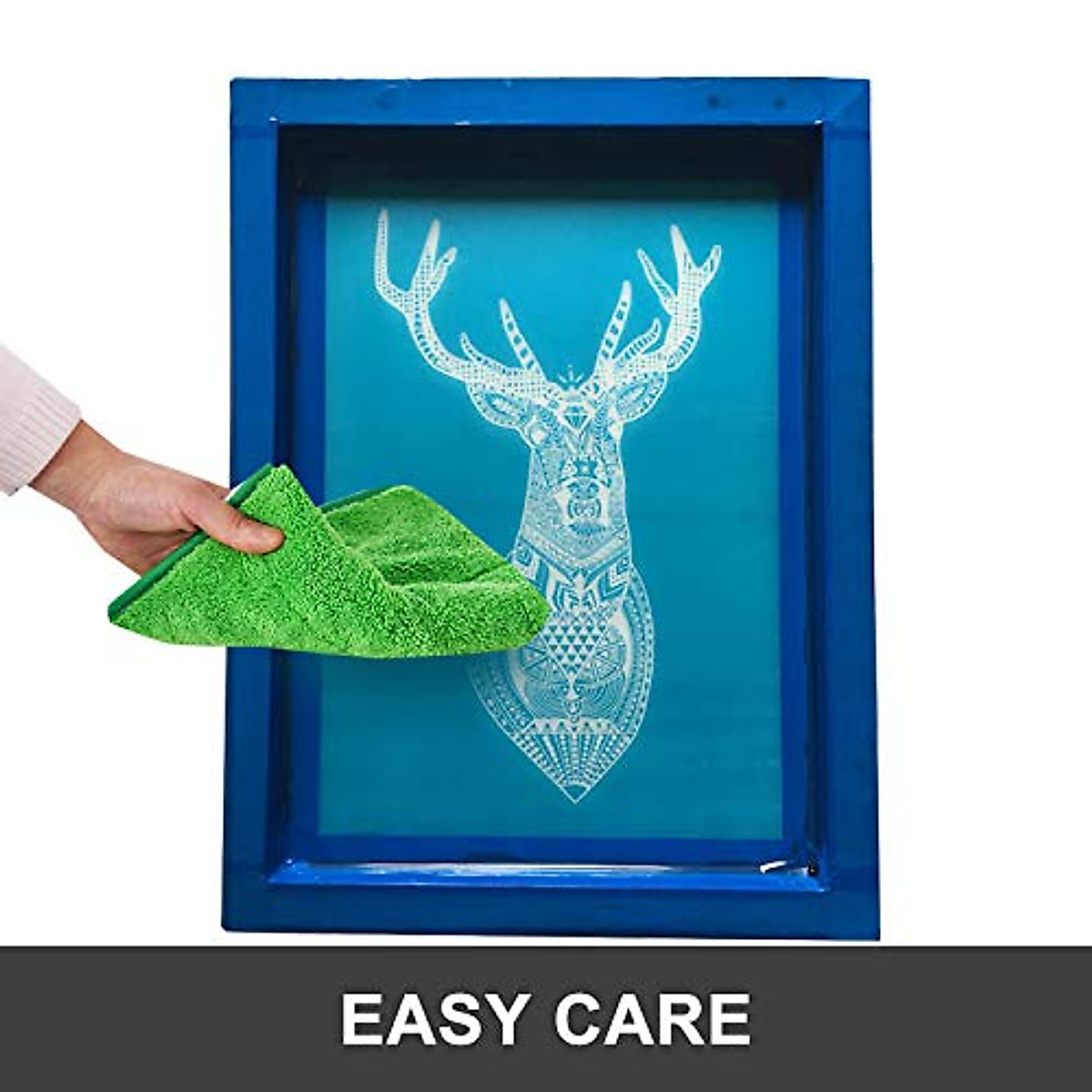 VEVOR Silk Screen Frame 6 Pieces Aluminum Silk Screen Frame 20x24 Inch Silk Screen Printing Frame with White 110 Count Mesh