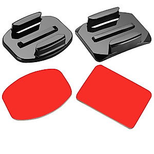 Neewer 20-in-1 Accessory Kit for Gopro:Buckle Clip Basic Mount,J-Hook Buckle Mount,Long Thumb Screw 3-Pack Adhesive Mounts with Sticky Pads for GoPro Hero 3 3+ 4 5 6 7 Accessories SJ4000 SJ5000 SJ6000