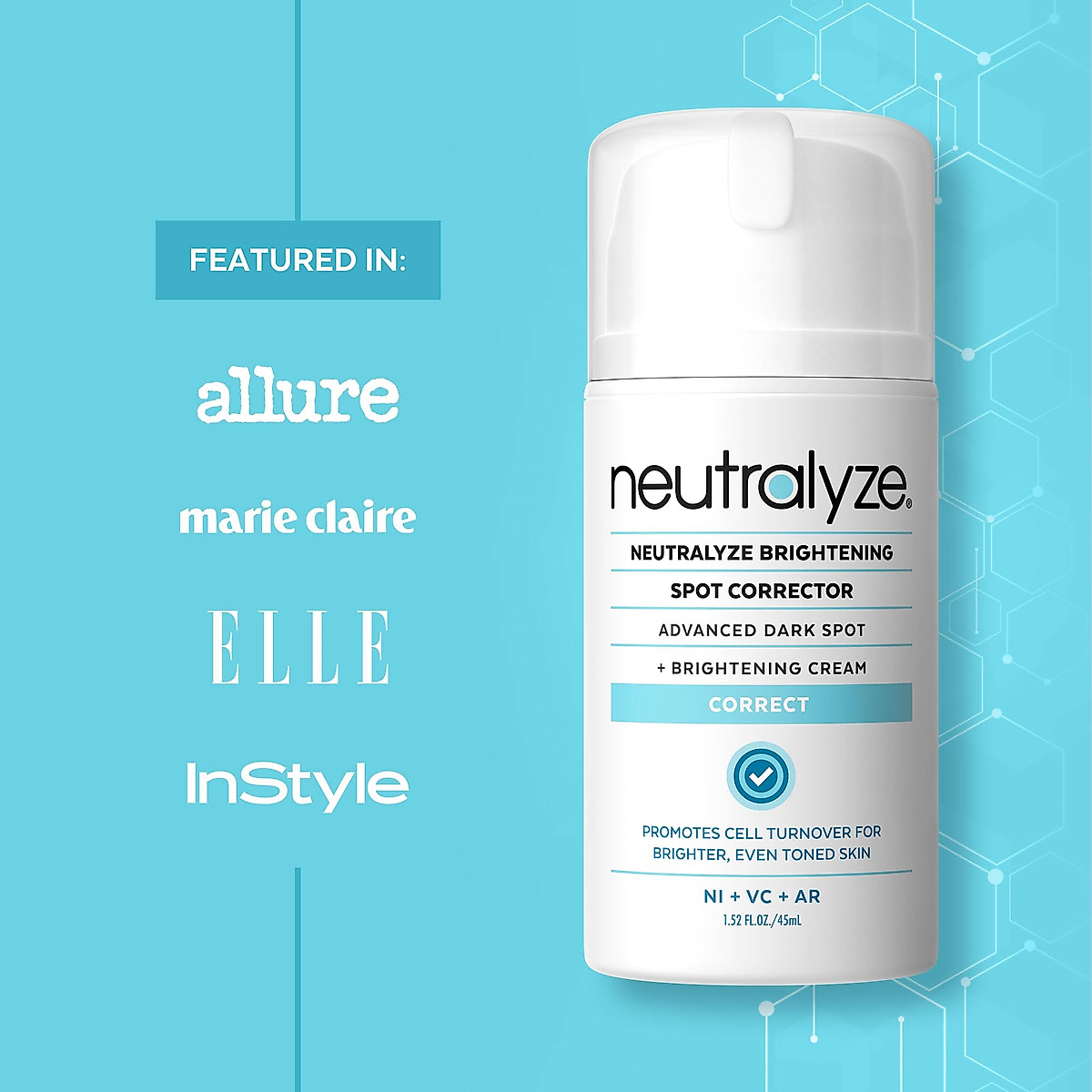 Brightening Dark Spot Corrector for Face - Maximum Strength Acne Dark Spot Remover, Brightening Serum & Fade Cream - Melasma Treatment for Face with Vitamin C, Niacinamide & Arbutin (90+ Day)