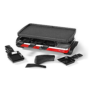 THE ROCK by Starfrit 024403-002-0000 Electric Raclette/Party Grill Set, Black