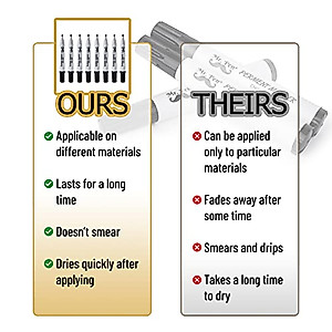 Mr. Pen- Black Permanent Markers, 8 Pack, Chisel Tip Permanent Marker, Markers, Black Markers, Thick Black Markers, Permanent Marker Chisel, Chisel Tip Black Marker, Chisel Tip Black, Chisel Tip