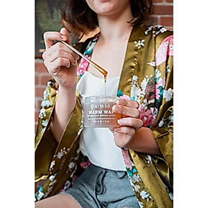 Parissa Natural Hair Remover Microwaveable Warm Wax, 4 Fl.Oz