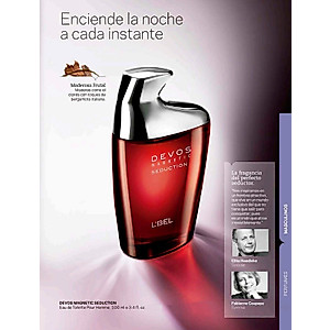 DEVOS MAGNETIC SEDUCTION by L'Bel Cologne EAU DE TOILETTE Pour Homme fragrance 3.4 Oz (3.4 Oz)