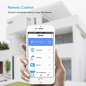 WIFI Smart Plug 4 Pack,LITSPED Smart plugs Work with Amazon Alexa Echo & Google Home and IFTTT, Smart Socket,Outlet Remote Control Devices, No Hub Required,UL Complied